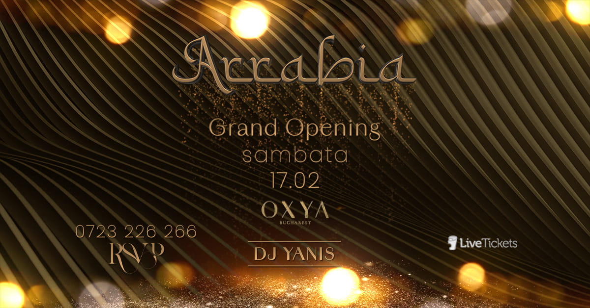 Arrabia Grand Opening - OnEvent