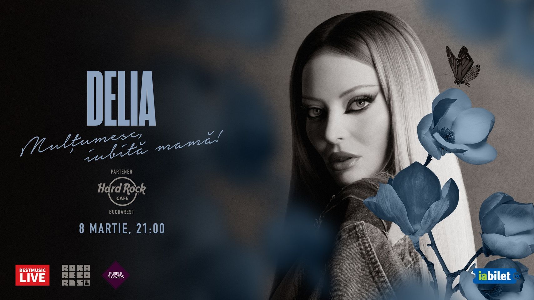 Concert Delia la Hard Rock Cafe - OnEvent