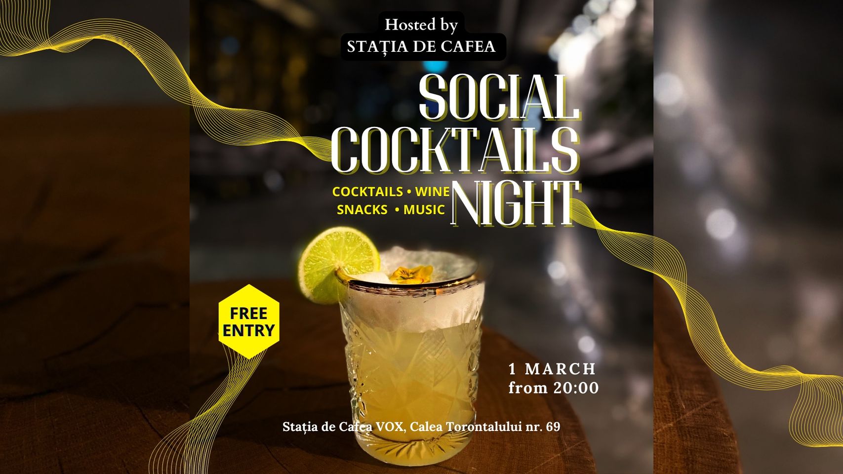 Social Cocktails Night - OnEvent