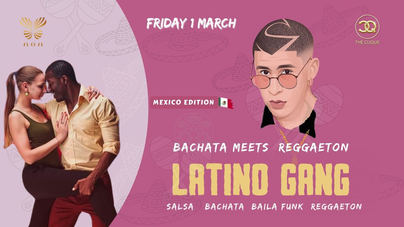 LATINO GANG | Bachata – Reggaeton Party 🇲🇽 | NOA CLUB - OnEvent