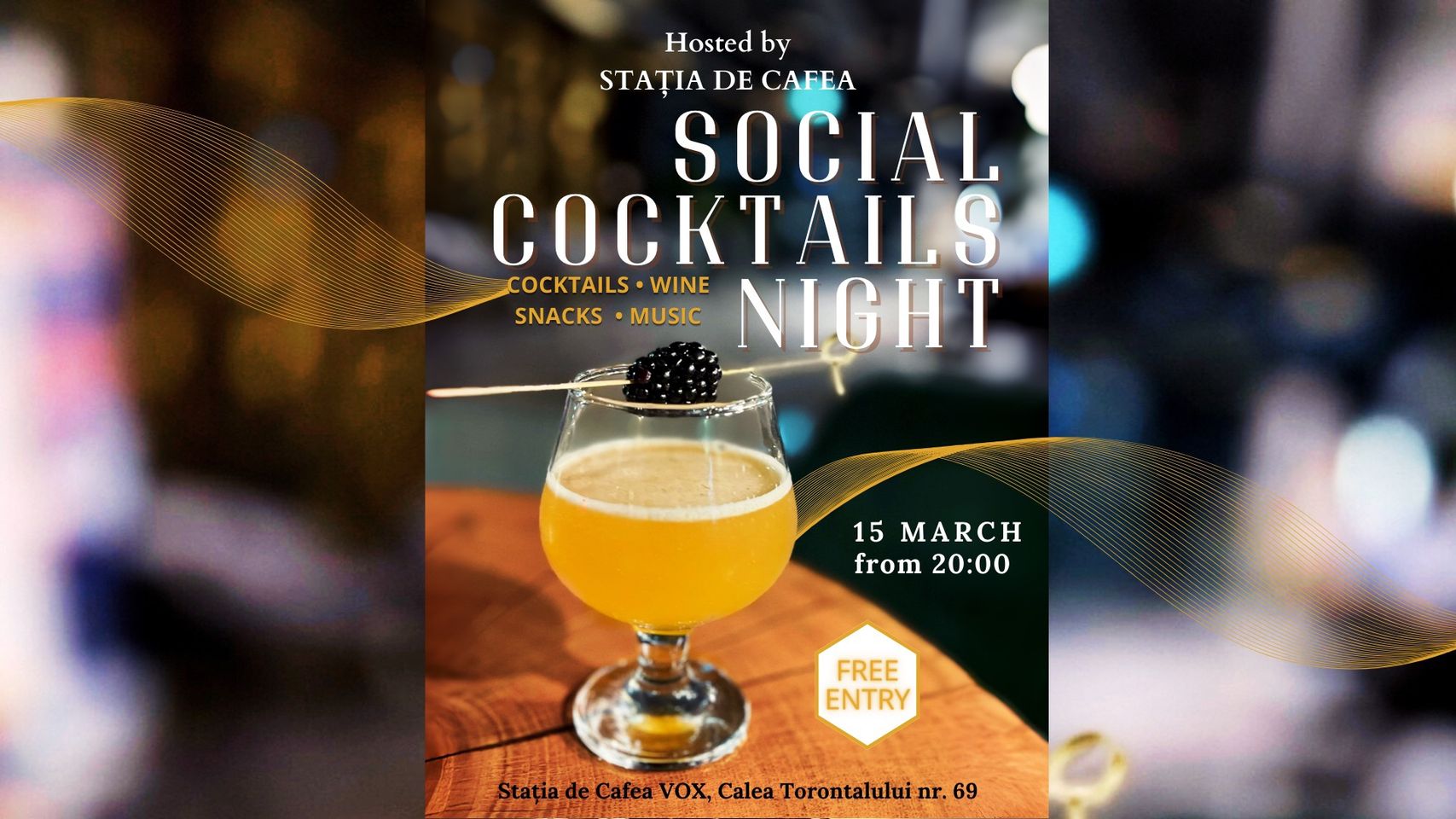 Social Cocktails Night – Jazz Edition - OnEvent