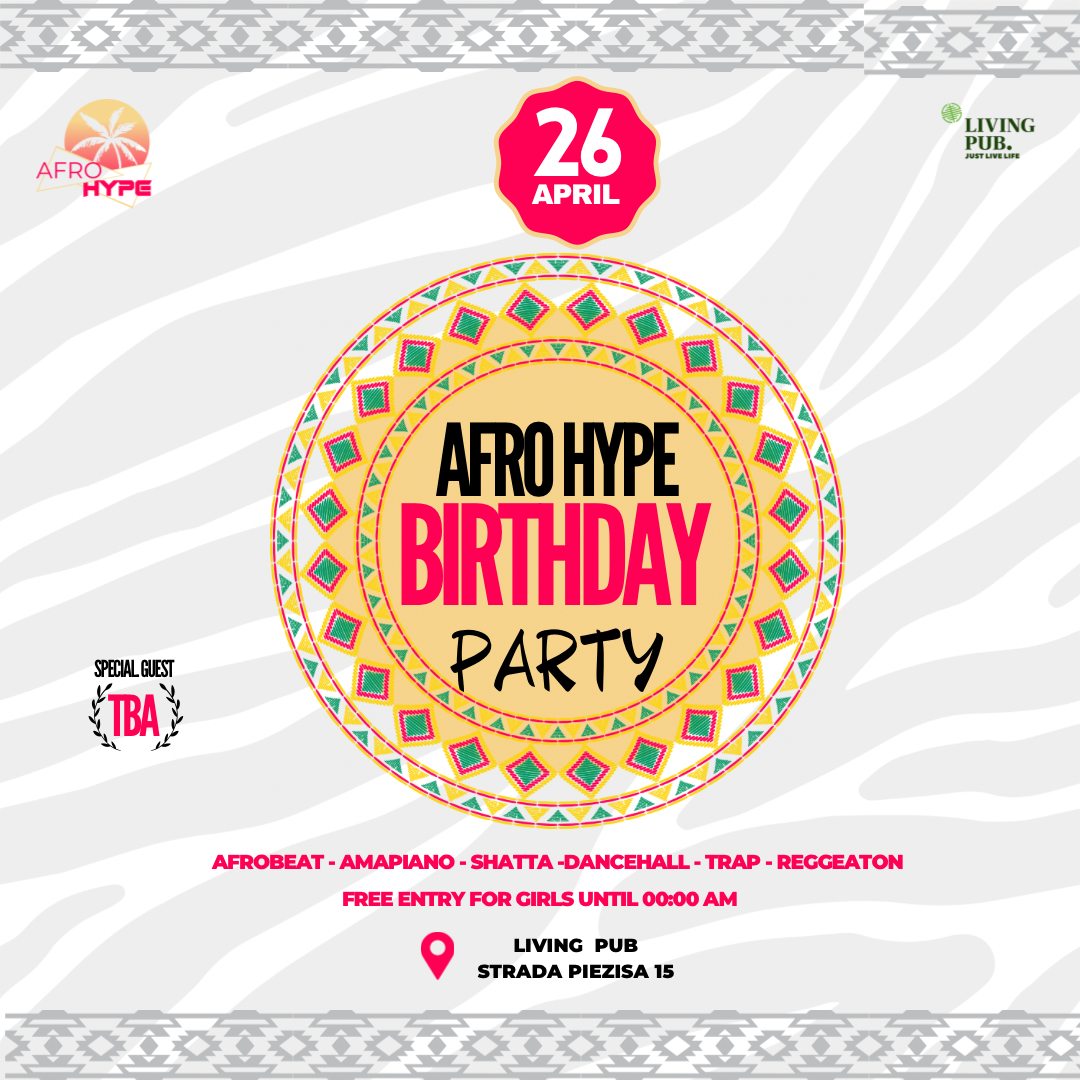 AFRO-HYPE | BIRTHDAY PARTY - OnEvent