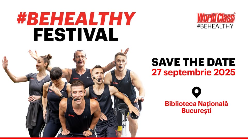 #BEHEALTHY FESTIVAL – Ediție Aniversară – 25 de ani de excelență în health & fitness - OnEvent