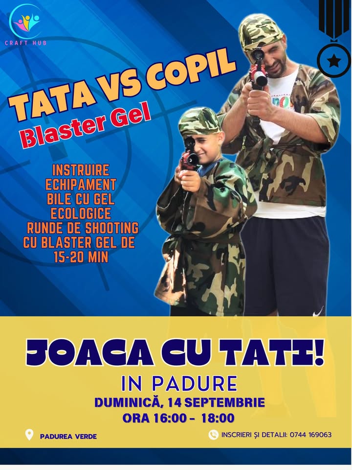 Joaca cu TATI. IN PADURE - OnEvent