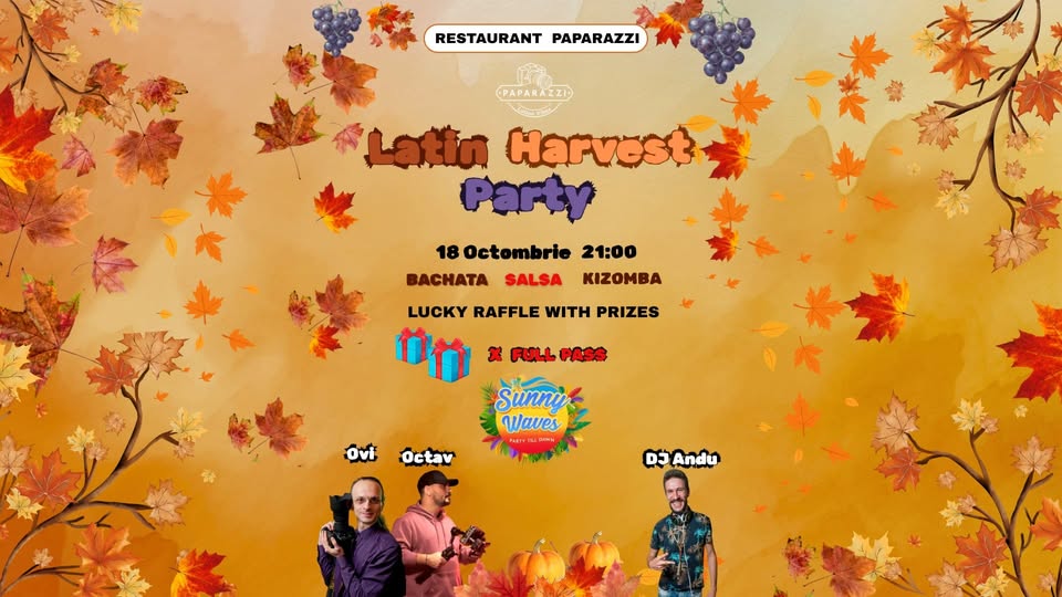 🍁 *Latin Harvest Party* Paparazzi 🍁 - OnEvent