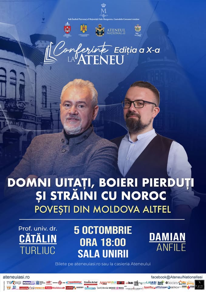 Conferințe la Ateneu | Damian Anfile și Cătălin Turliuc - OnEvent