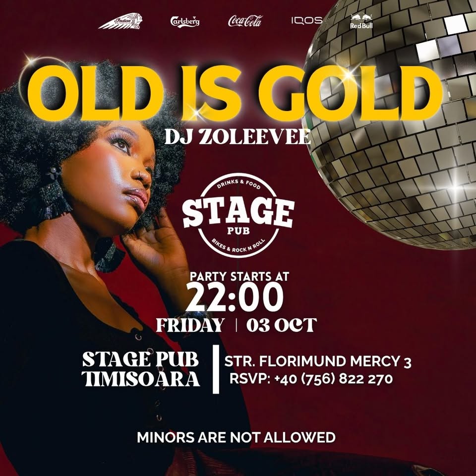 Old is Gold – DJ ZoleeVee @ Stage Pub Timisoara - OnEvent