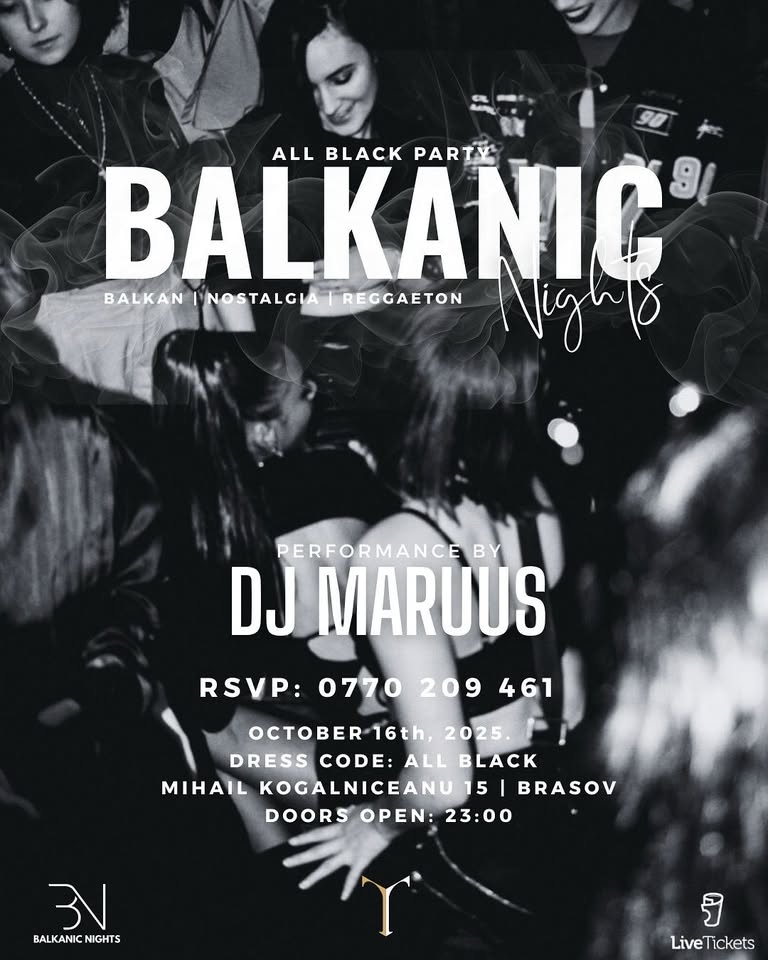 Balkanic Nights ALL BLACK - OnEvent