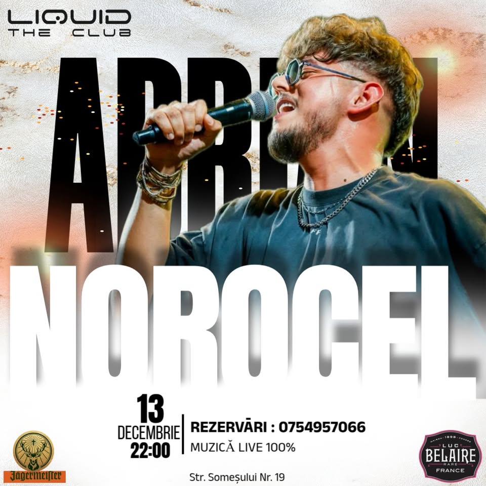 ADRIAN NOROCEL x 13 DECEMBRIE x LIQUID - OnEvent