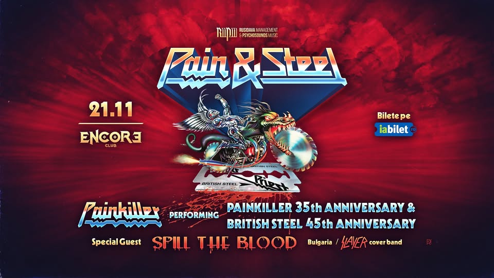 Pain & Steel – Tributes Night with Painkiller & Spill The Blood - OnEvent