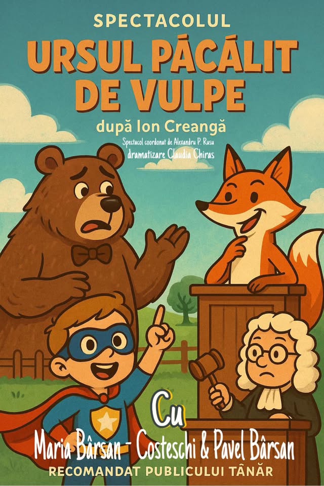 URSUL PACALIT DE VULPE dupa Ion Creangă - OnEvent
