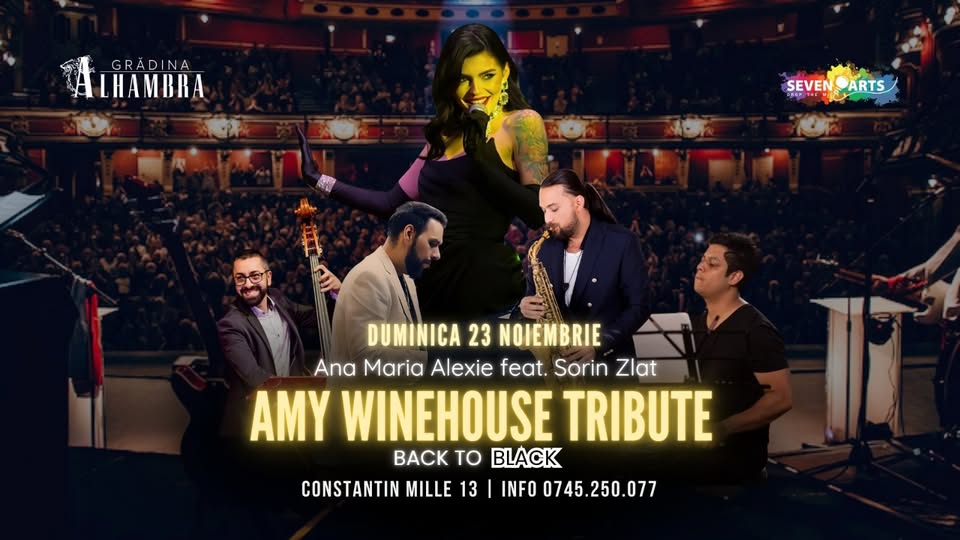 AMY WINEHOUSE TRIBUTE | Back to Black | Ana Maria Alexie & Sorin Zlat ...