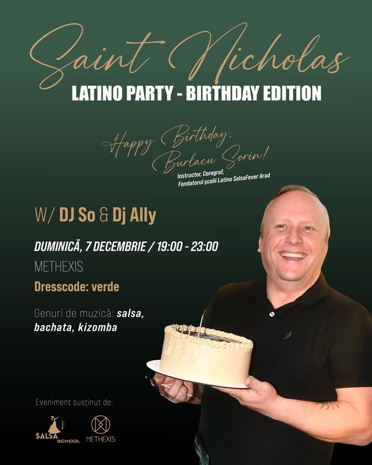 Saint Nicholas Latino Party – Birthday Special Edition - OnEvent