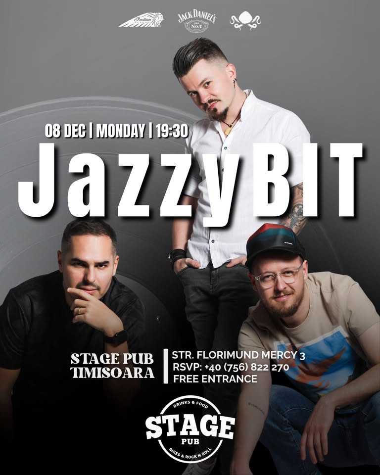JazzyBIT LIVE @ Stage Pub Timisoara | Intrare liberă - OnEvent