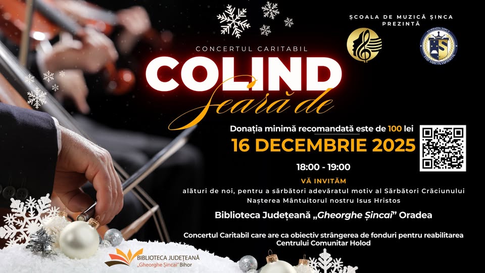 Seară de Colind – Concert Caritabil - OnEvent