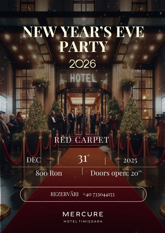 Revelion by Mercure Timişoara – Red Carpet - OnEvent