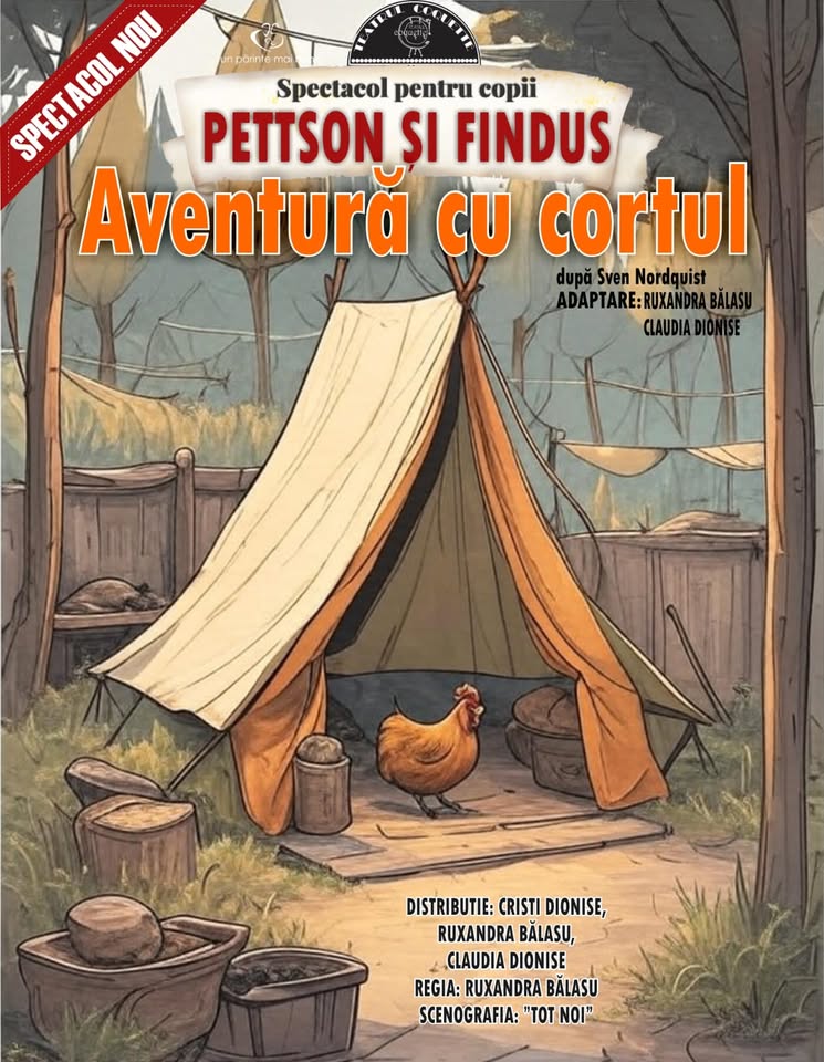 Pettson si Findus – Aventura cu cortul – Constanta - OnEvent