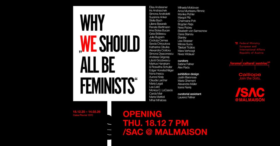Why „We Should All Be Feminists” – exhibition opening - OnEvent