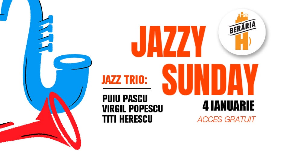 Jazzy Sunday with Puiu Pascu, Virgil Popescu, Titi Herescu Trio - OnEvent