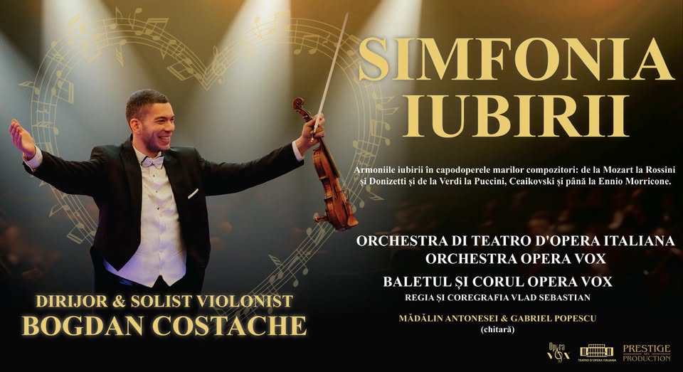🎻SIMFONIA IUBIRII🎻 OPERA NATIONALA ROMANA TIMISOARA 🎻9 MARTIE - OnEvent
