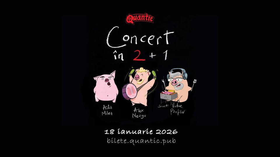 Concert în 2 + 1 cu Ada Milea si Alex Neagu, sunet Victor Panfilov ...