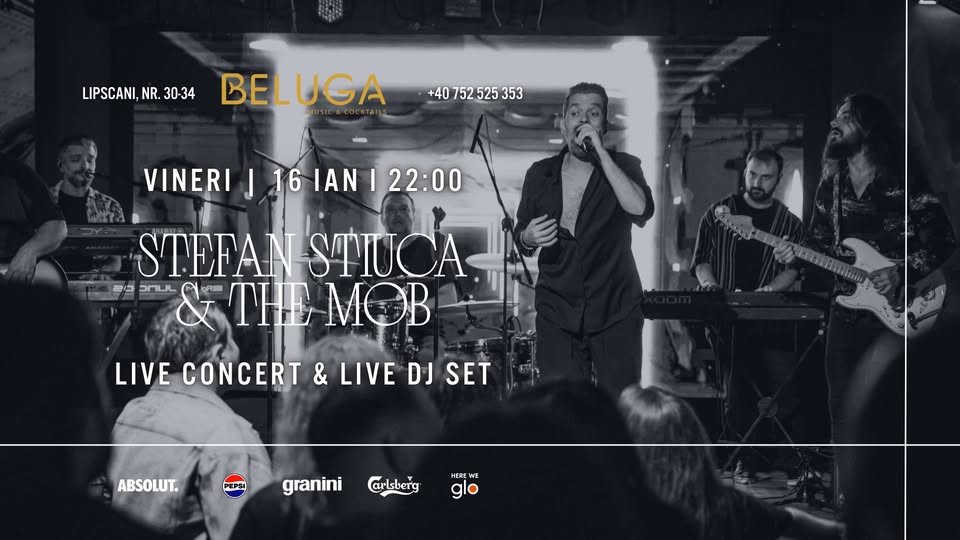 Ștefan Știucă & The Mob LIVE @ Beluga - OnEvent