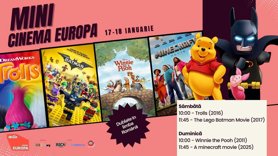 Mini Cinema Europa – Dimineți de poveste - OnEvent