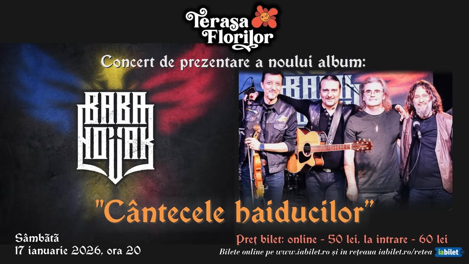 BABA NOVAK „Cântecele Haiducilor”! - OnEvent
