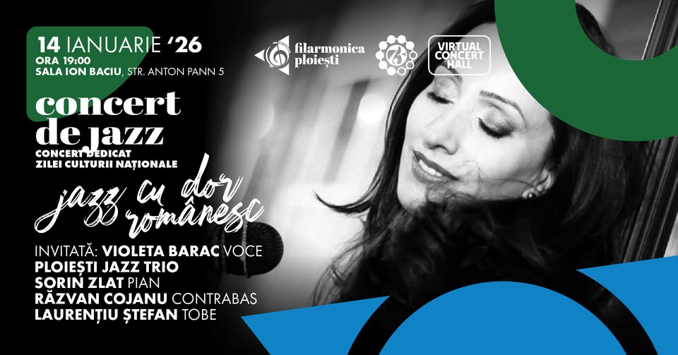 Concert de Jazz – dedicat Zilei Culturii Naționale – 14 ianuarie 2026 ...