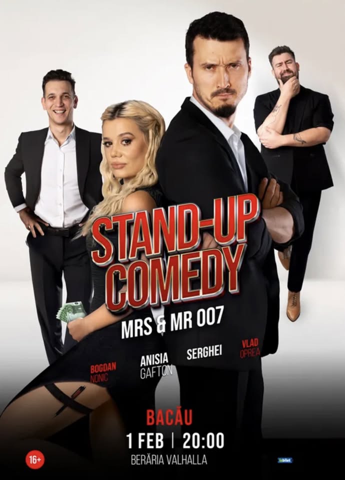 STAND UP COMEDY – MRS & MR 007 - OnEvent