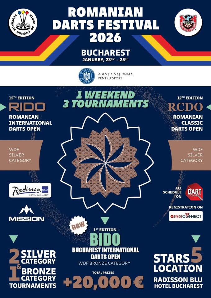 Romanian Darts Festival 2026 - OnEvent
