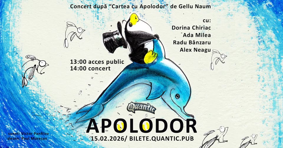 APOLODOR / Ada Milea, Dorina Chiriac, Radu Bânzaru și Alex Neagu - OnEvent