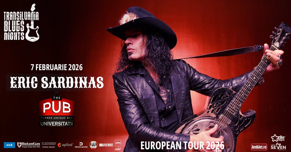Concert Eric Sardinas @ Transilvania Blues Nights – Back to Romania ...
