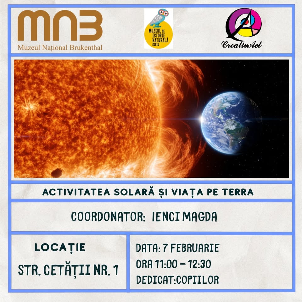 Activitatea Solară și viața pe Terra - OnEvent