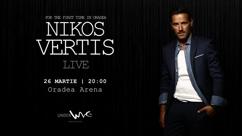 Nikos Vertis in Oradea | March 26 | Oradea Arena - OnEvent