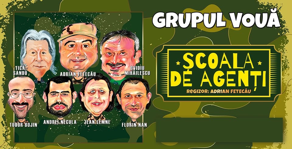 GRUPUL VOUA-COMEDIE-SCOALA DE AGENTI – Craiova - OnEvent