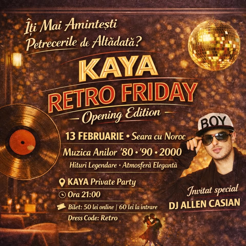Kaya Retro Friday - OnEvent