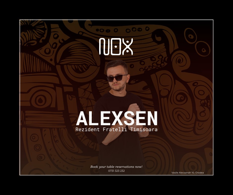 SATURDAY PARTY W. ALEXSEN, REZIDENT FRATELLI TIMISOARA - OnEvent